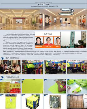 Fire Resistance Reflective Safety Vest With Squares, High Quality Fire ...