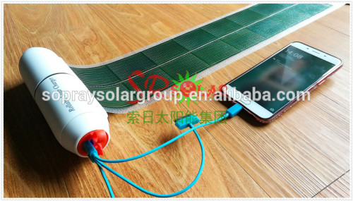 Retractable Sos Rollable Solar Panel Light With Torch, High Quality ...