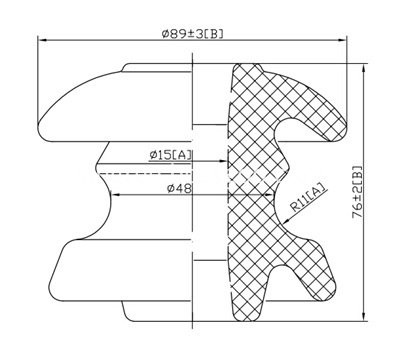 낮은 전압 도자기 샤클 절연체 (ed-2b), Bossgoo.com의 고품질 낮은 전압 도자기 샤클 절연체 (ed-2b)