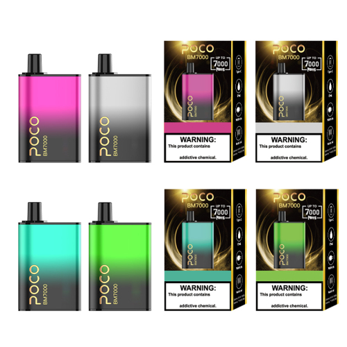 Poco Bm 7000 퍼프 일회용 Vape 펜, Bossgoo.com의 고품질 Poco Bm 7000 퍼프 일회용 Vape 펜