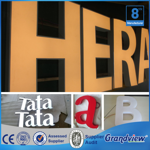 Customized Business Letter Signage Frontlit Logo Sign, High Quality ...