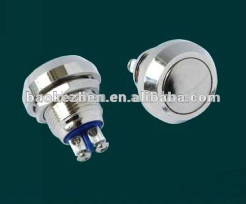 12mm Brass Push Button Switch Momentary With Screw Connection And ...