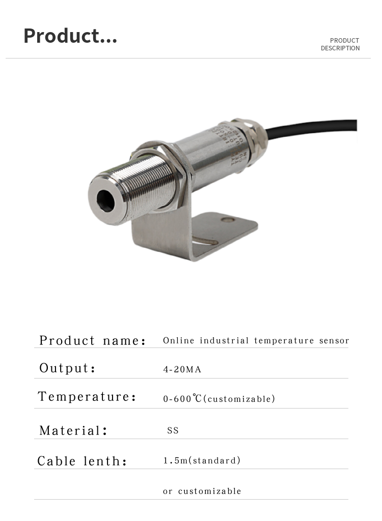 Industrial Non-contact Infrared Rs-wd-hw-i20 Sensor For Stainless Steel ...