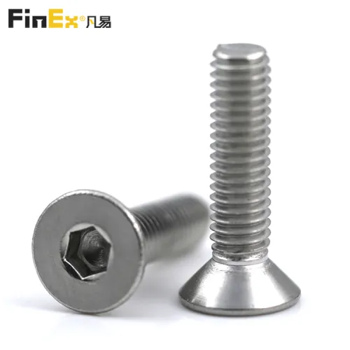 M6 25mm Ss304 Hex Socket Flat Head Cap Screw, High Quality M6 25mm Ss304 Hex Socket Flat Head ...
