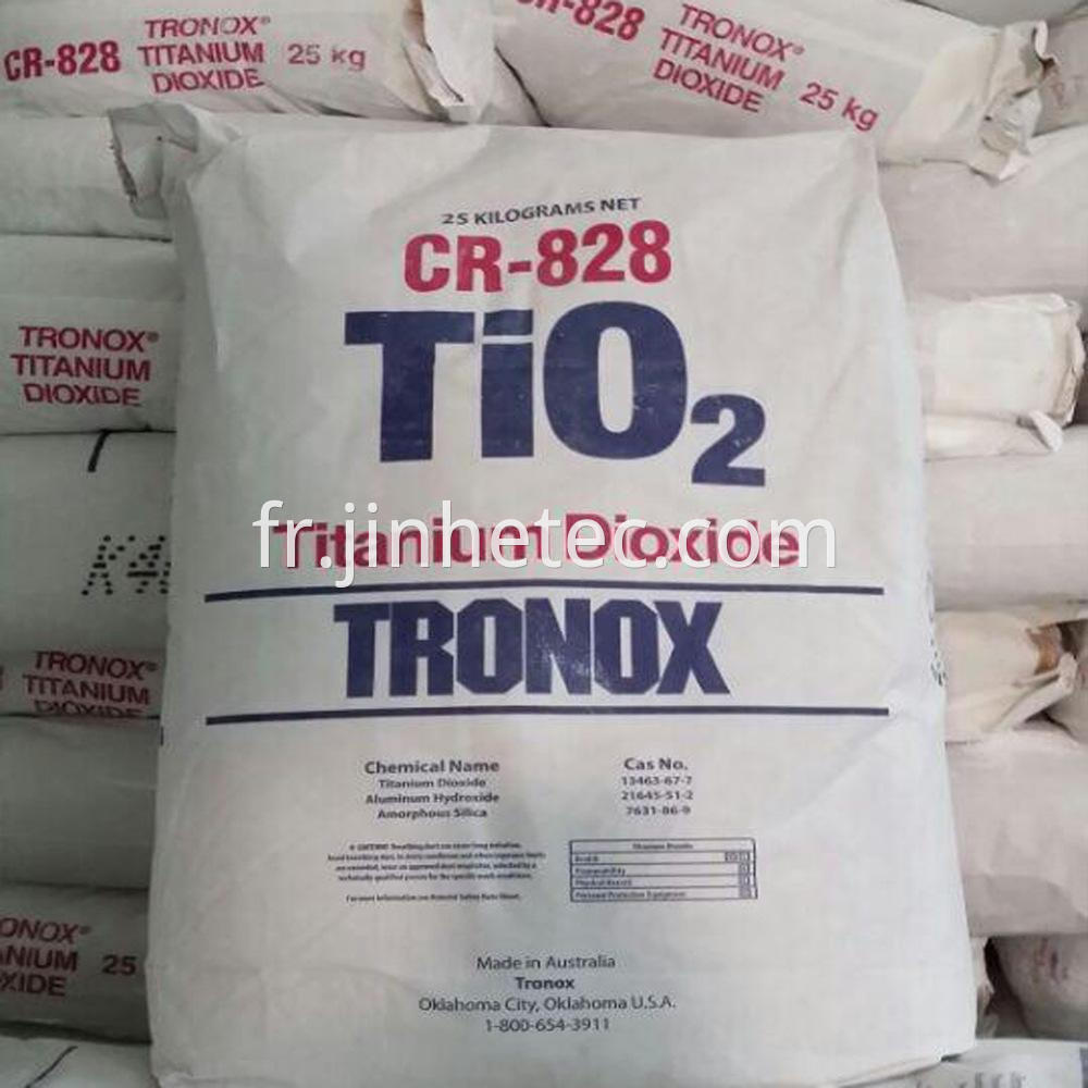 Chine Kronos Titanium Dioxyde Rutile Pigment blanc R216 TA301 Fabricants