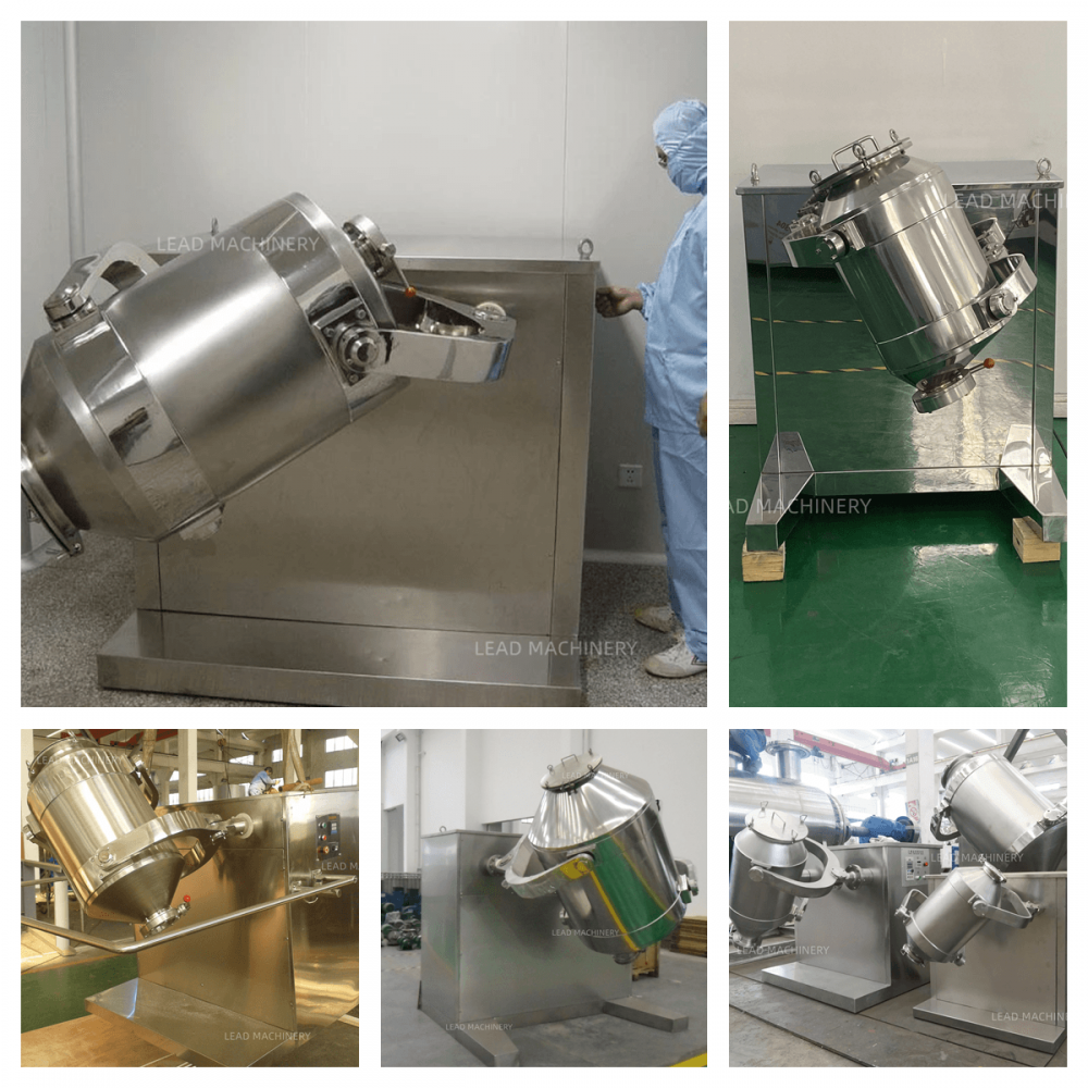 Pharmaceutical Powder 3d Mixer Dry Powder Mixing Machine, High Quality ...