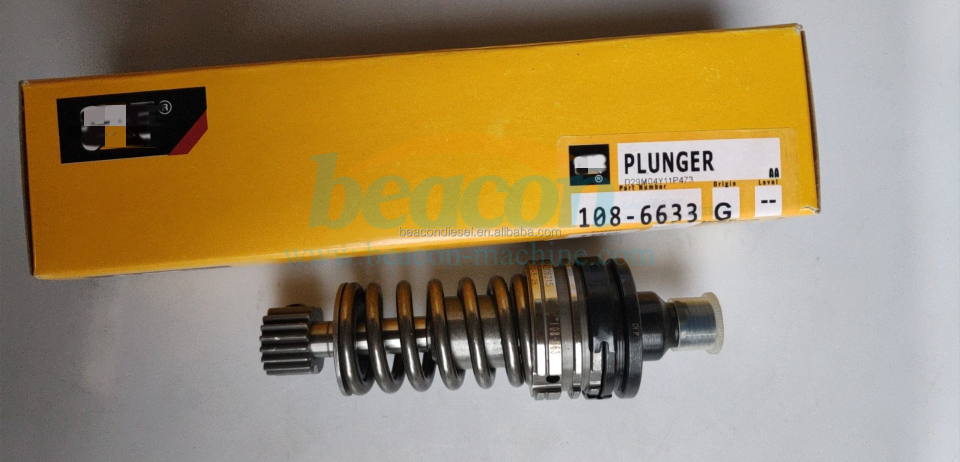 Beacon Parts Excavator Diesel Injection Pump Plunger 1086633, High ...