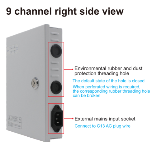 Dc 12v 10a Cctv 전원 공급 장치, Bossgoo.com의 고품질 Dc 12v 10a Cctv 전원 공급 장치