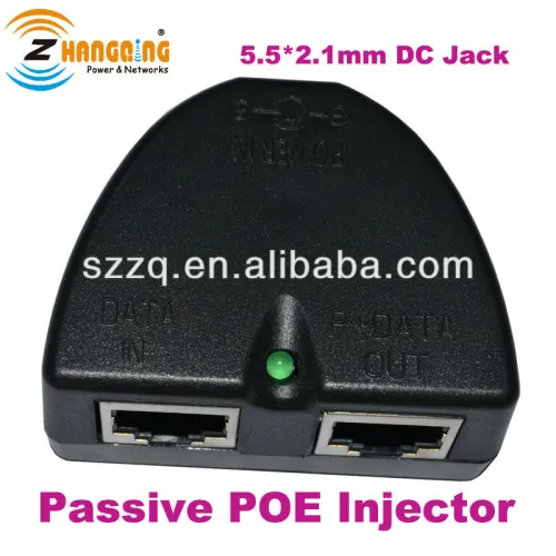 10/100mbps Power Over Ethernet Passive Poe Injector, High Quality 10 ...