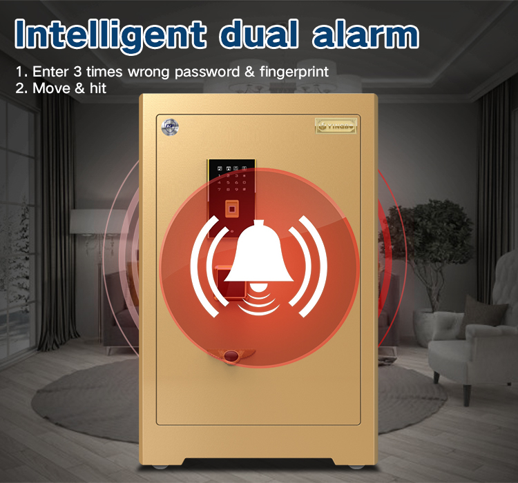 Patented Double Rows Lock Bolts Fingerprint Lock Safes, High Quality ...