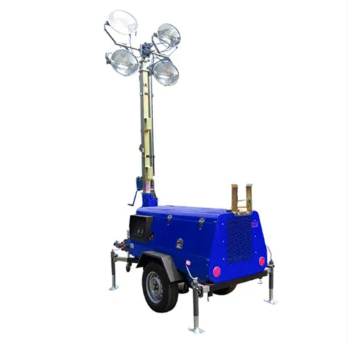 Mobile Light Stand For Construction Outside Lighting, High Quality ...