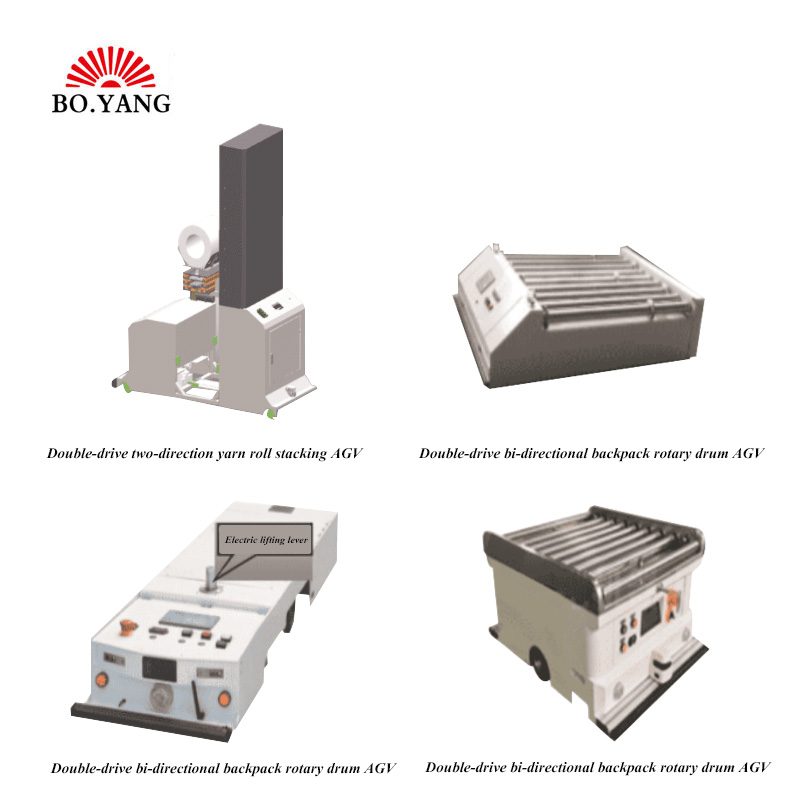 Automatic Stacking Forklift Type Robot Palletizing Agv System, High ...