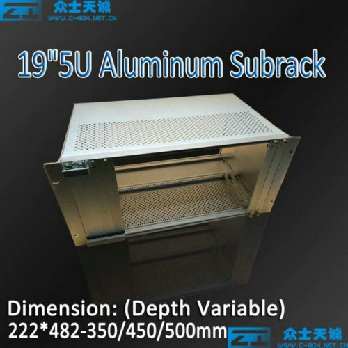 19 Inch Aluminum Server Subrack Metal Enclosure 2u 3u 4u 5u 6u 7u 8u, High Quality 19 Inch ...