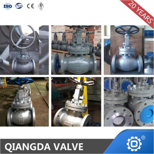 Flanged Bolted Bonnet Pneumatic Actuator Globe Valve, High Quality ...