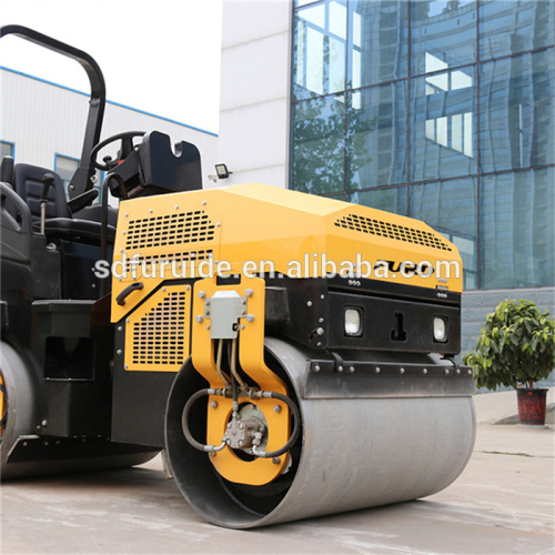 Tandem Vibratory Compactor Road Roller For Asphalt Pavement, High ...