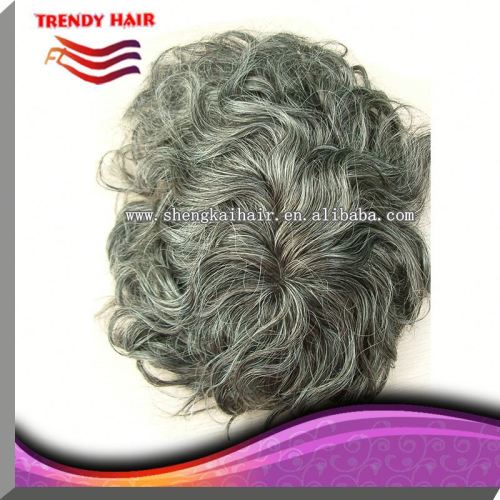 6 Inch Grey Hair Toupee, High Quality 6 Inch Grey Hair Toupee on ...