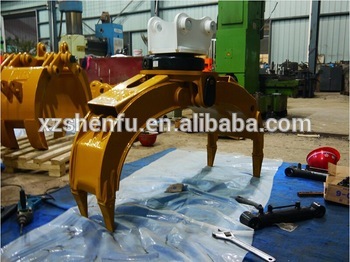 360 Degree Rotating Log Wood Grab, High Quality 360 Degree Rotating Log ...