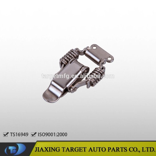 Stainless Steel Spring Claw Latch With Safety Catch,spring Loaded Draw ...