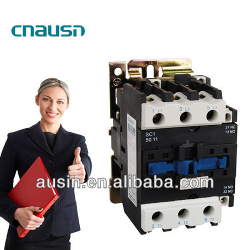 Sc1 3p 4p Ac 400v Coil 50a Electrical Contactor With 85% Silver ...