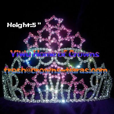 Star Rhinestone Pageant Crowns, High Quality Star Rhinestone Pageant ...