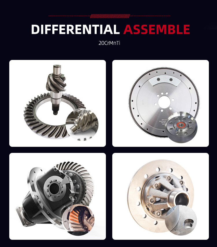 Auto Parts Transmission Differential Assy For Npr 7x41 7x39 7x43 19t ...