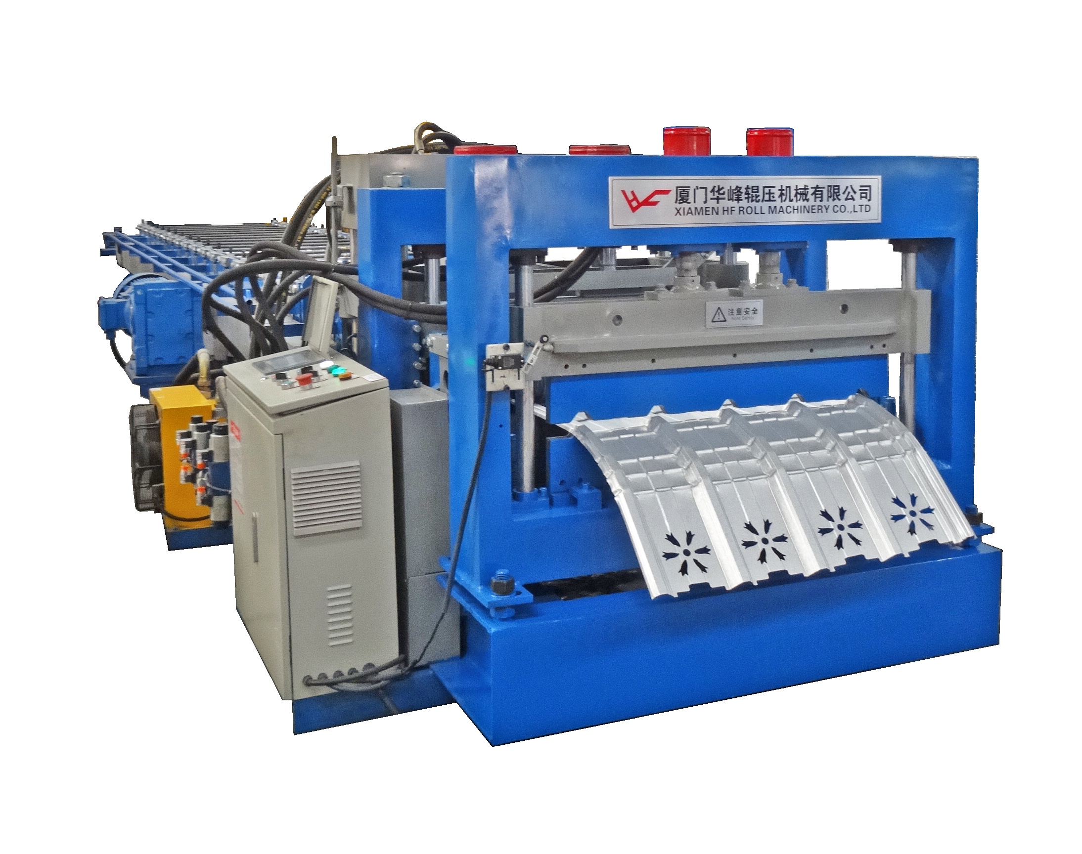 Auto Roof Sheet Crimping Curved Roll Forming Machine, High Quality Auto ...