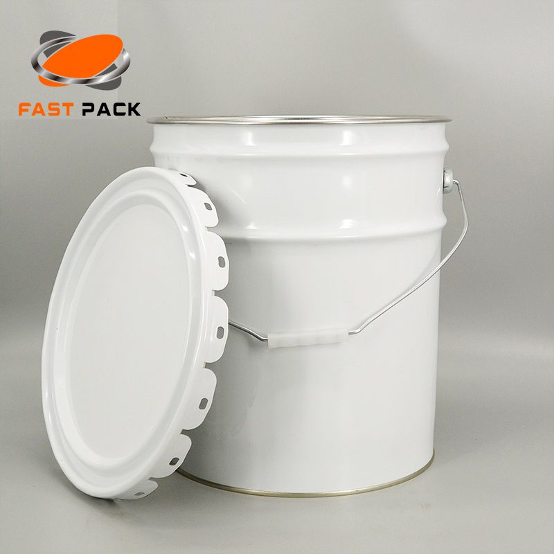 5 Gallon Metal Pails For Paint /ink/thinner/solvent/adhesive, High ...