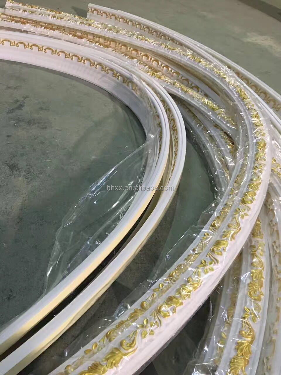 Pu Foam Flexible Arc Moulding For Decoration, High Quality Pu Foam ...