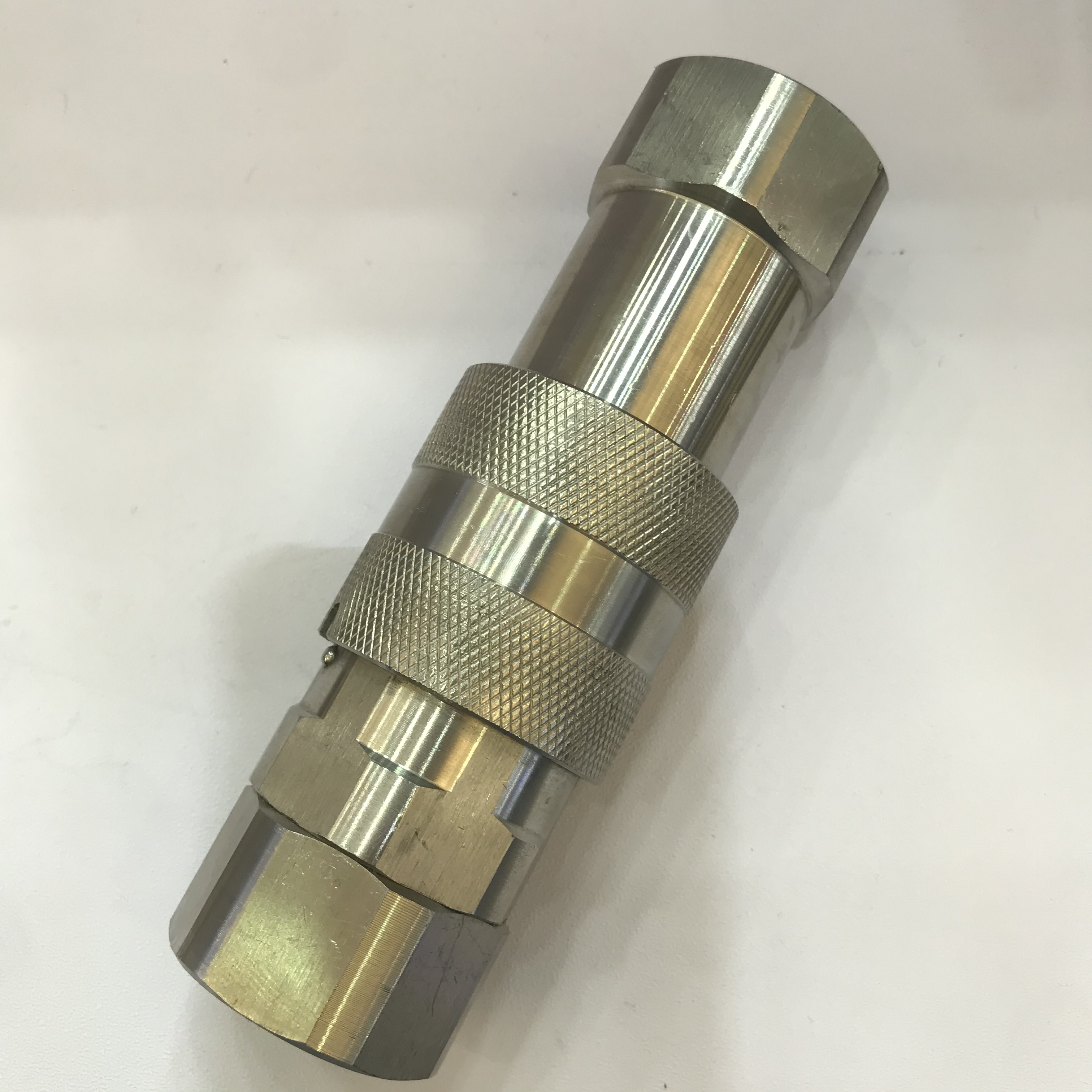 Flat Face Hydraulic Quick Coupling Steel สำหรับอุตสาหกรรมการพิมพ์ ...