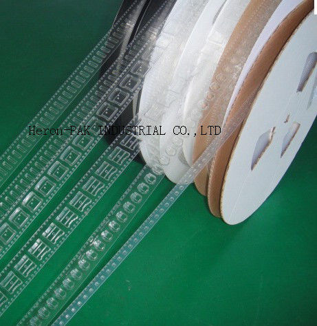 Anti Static Eco - Friendly Black / Transparent Smd Capacitor Tape And ...