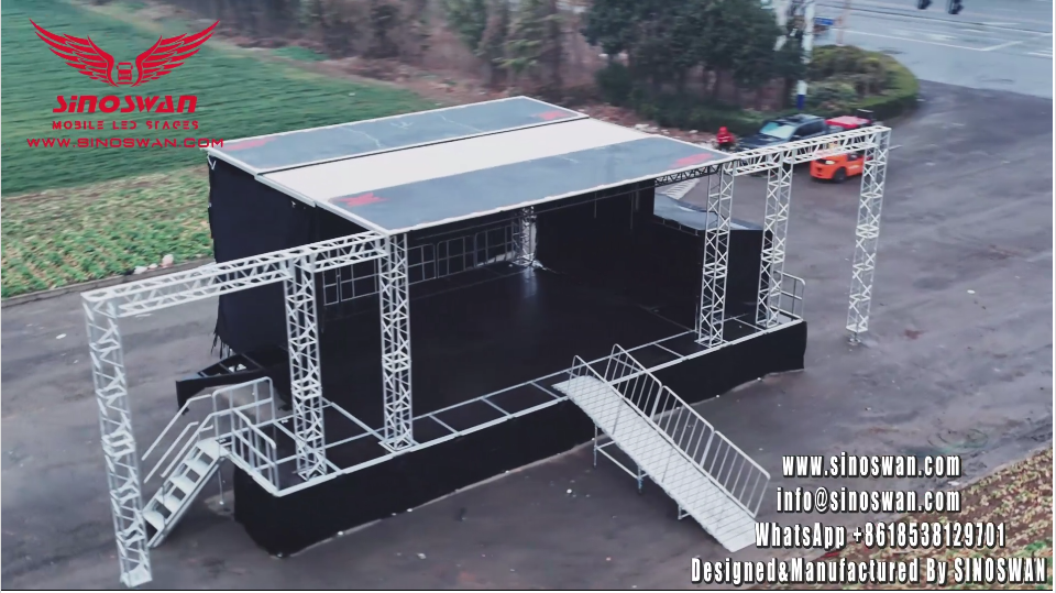 EvenTransFormers ST90Pro – A High-Performance, Multi-Functional Mobile Stage to Ignite Your Event!