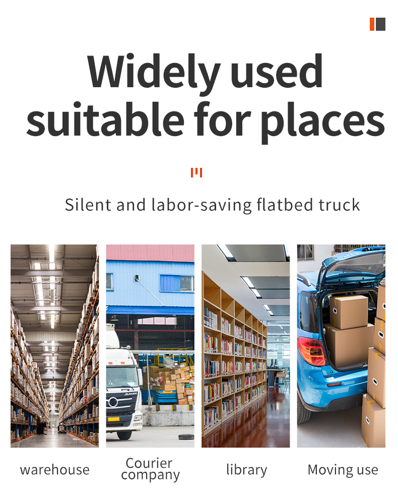 Sus 304 Stainless Steel Heavy Duty Rubber Wheel Hand Trolley: Foldable ...