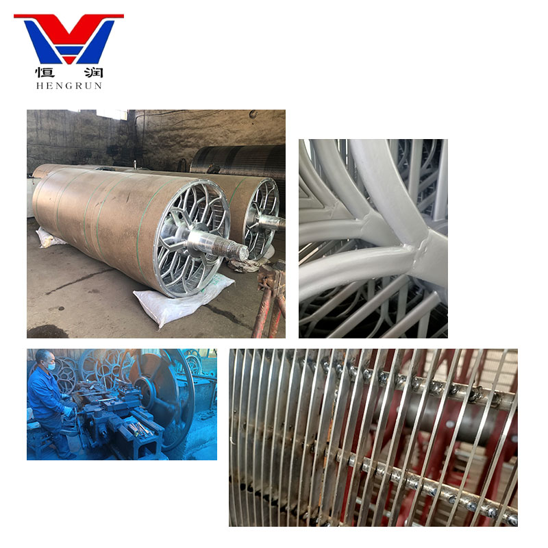 Stainless Steel Cylinder Mould Paper Making Machine, High Quality ...
