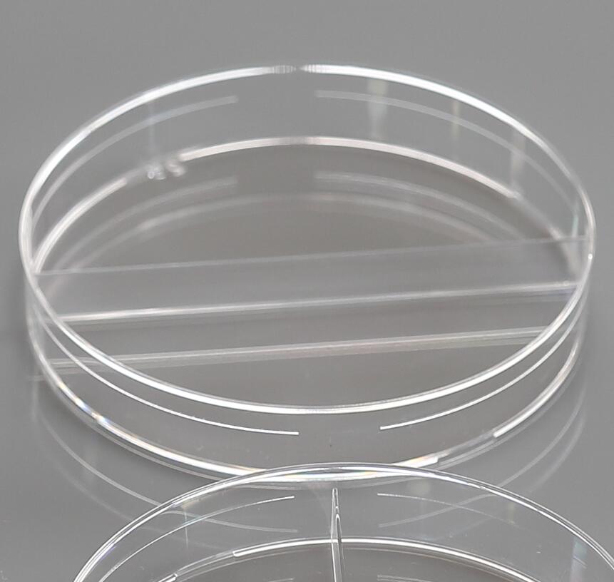 90mm Petri Dish 2 compartments China Manufacturer