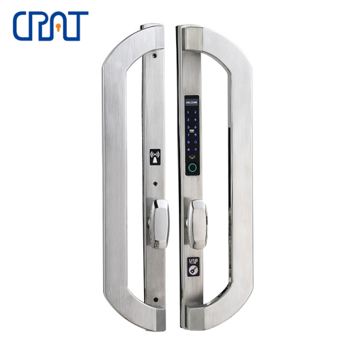 D Shape Fingerprint Broken Bridge Smart Door Lock, High Quality D Shape ...