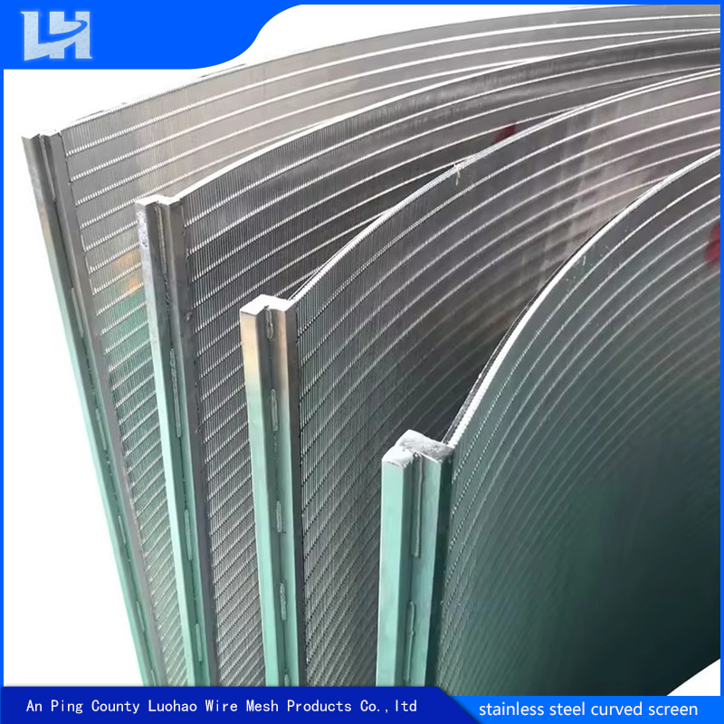 304 Stainless Steel Arc Screen Trapezoidal Wire Pressure Curved Grid ...