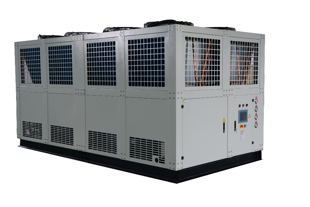 150kw Air-cooled Glycol Chiller For Ice Rinks And Food Industry, High ...