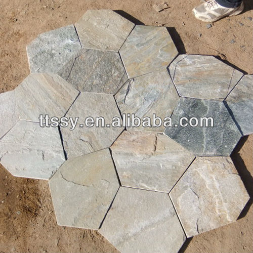 Grey Slate Flagstone, High Quality Grey Slate Flagstone on Bossgoo.com