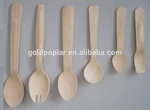 Different Desgn And Size Disposable Type Wood Spoons, High Quality ...
