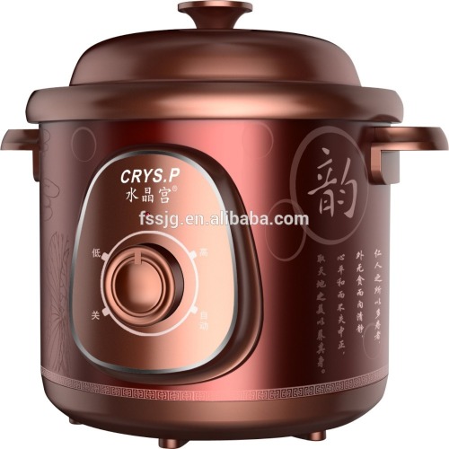 6 Litre Purple Clay Slow Cooker With Ce, High Quality 6 Litre Purple ...