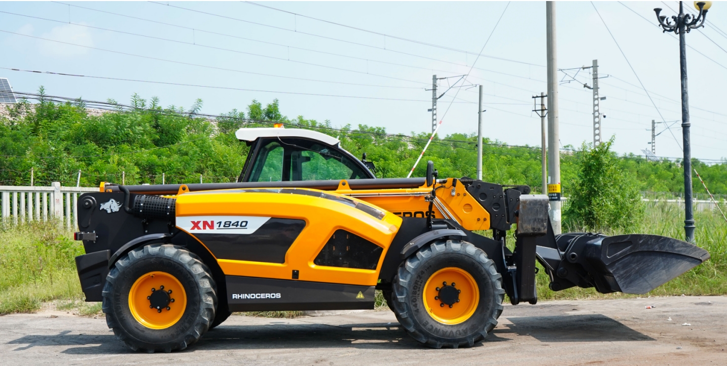 18m High-lift Fork Loader For Port Use Rhinoceros Telehandler Heavy ...