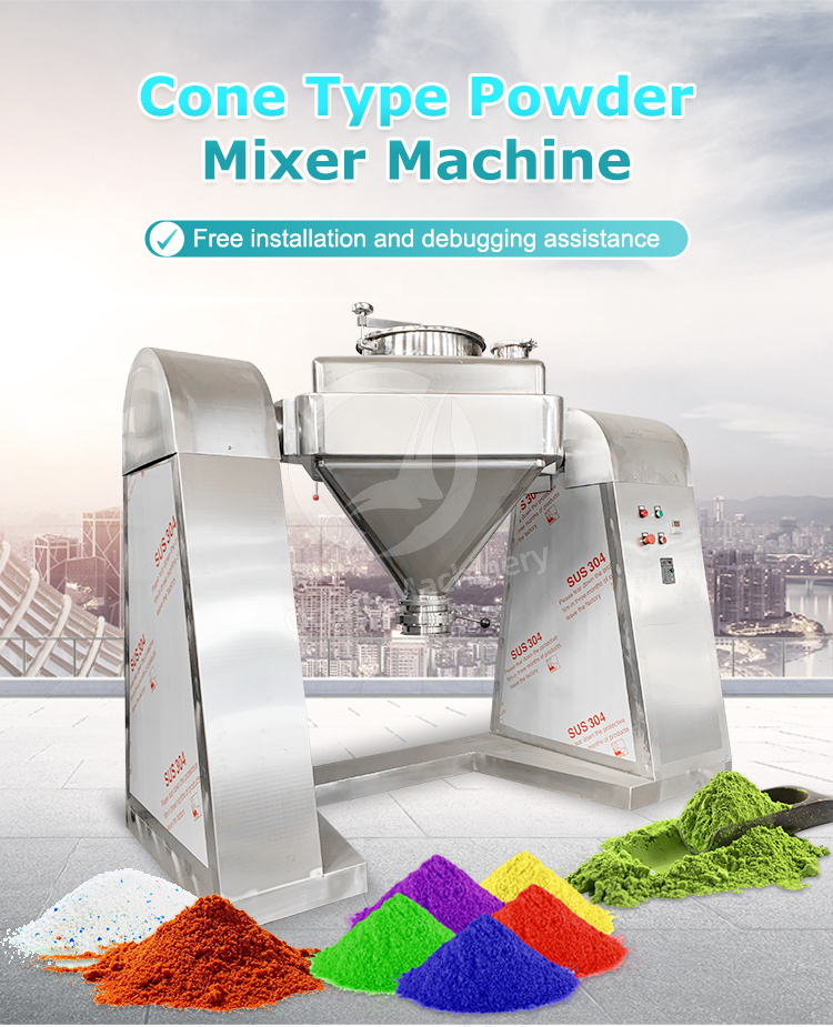 Ocean Barrel Blender Mixer For Food Grade Powder Mixing - 15kg/20kg ...