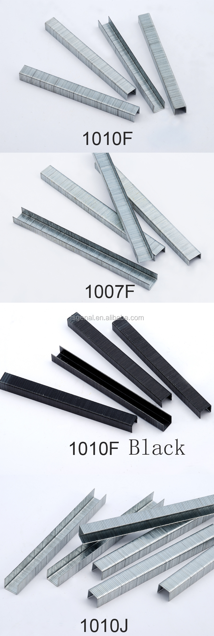Metal U Type Pneumatic Nails And Upholstery Staples 1013j, High Quality ...