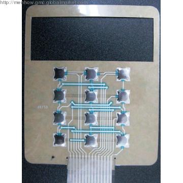 Tactile Membrane Switch With Metal Dome, High Quality Tactile Membrane ...