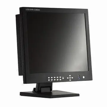 17-inch Lcd/dvr Combo Monitor With 55w Maximum Power Consumption, 25ms ...