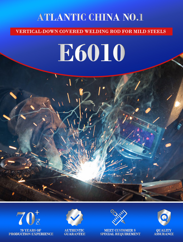Atlantic Aws E6010 Welding Electrode 3/32" 1/8" 5/32" E6010 Welding Rod ...