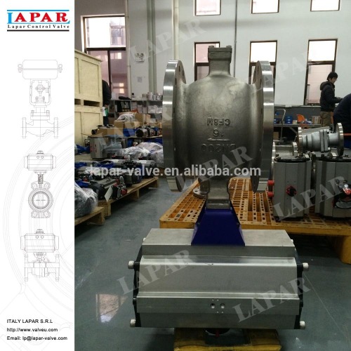 Lapar Iso 5211 Mounting Pad Dn100 Pn16 Pneumatic Stainless Steel V ...