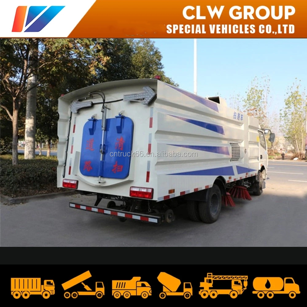 China Manufacturer Sweeping Equipment Street Sweepers Truck With 7m3 ...
