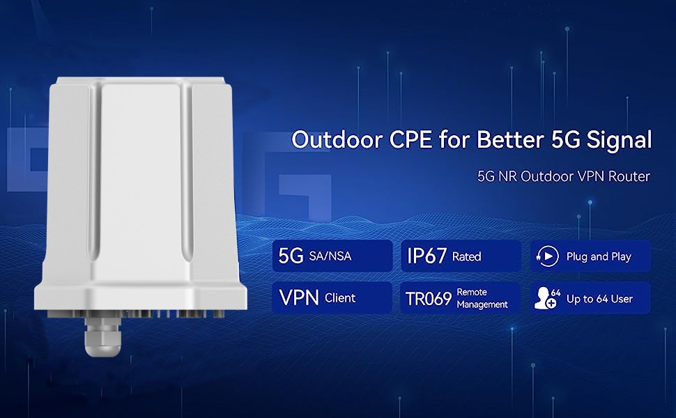 Usa Hot Selling 5g Cpe Router With Sim Card Slot For Long Distance Nsa ...