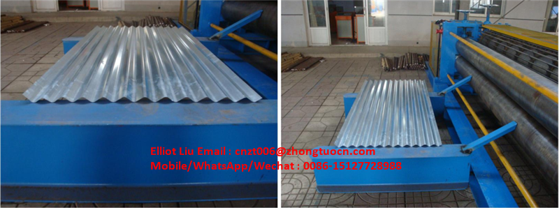 Corrugated Round Wave Roof Sheet Forming Machine, High Quality Corrugated Round Wave Roof Sheet ...